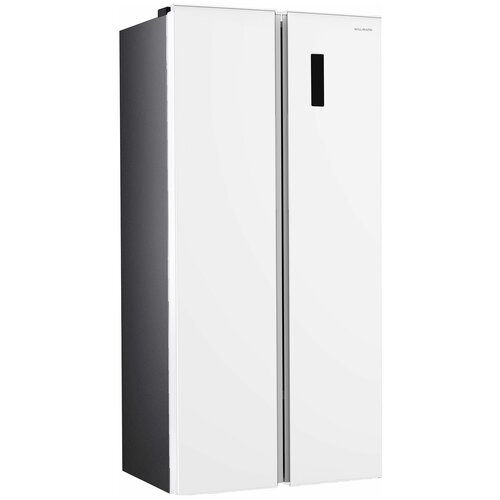 Холодильник WILLMARK SBS-647NFIW (477л, Side-By-Sidе, инв. компр, Total NoFrost, LEDдисп, A+, белый.)