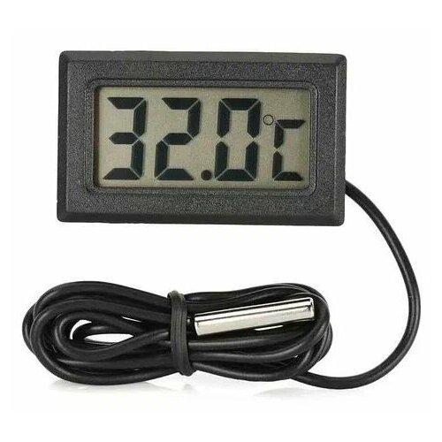 Электронный термометр с выносным датчиком для измерения температуры на улице, дома, в аквариуме, любой другой жидкости
