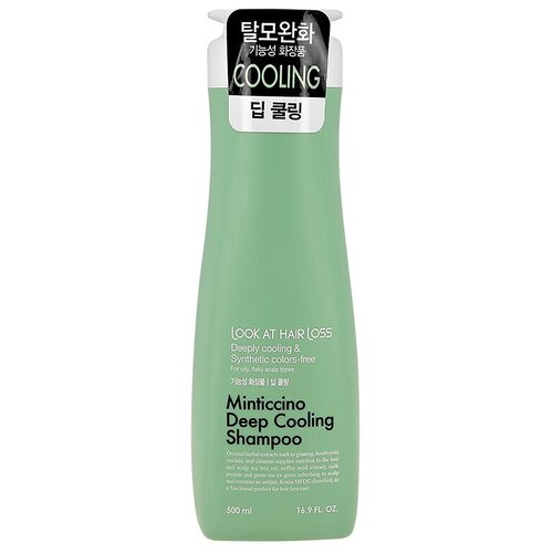 Daeng Gi Meo Ri шампунь Look at Hair Loss Minticcino Deep Cooling для жирной кожи головы, 500 мл