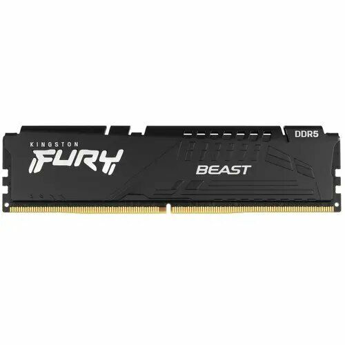 Kingston Память оперативная/ Kingston 8GB 6000MT/s DDR5 CL36 DIMM FURY Beast Black EXPO