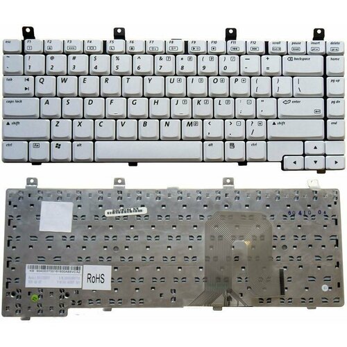 Клавиатура для HP Compaq Presario V4104 белая