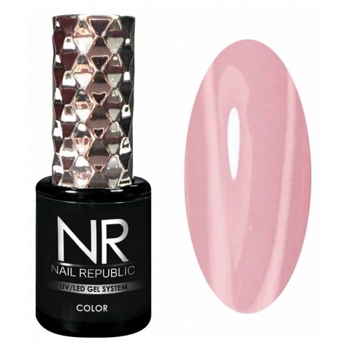 Nail Republic гель-лак для ногтей Color, 10 мл, 10 г, 046 розовая примула