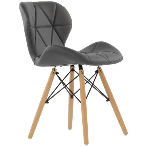 Стул Barneo N-42 Perfecto PU серый, Eames style