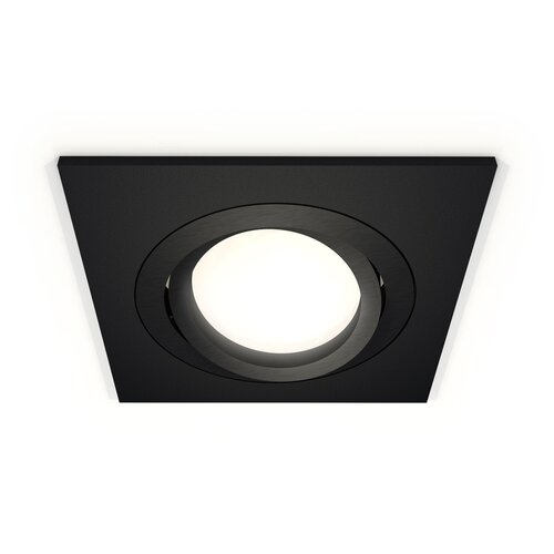 Встраиваемый светильник Ambrella Techno XC7632081, GU5.3, кол-во ламп:1шт, Черный