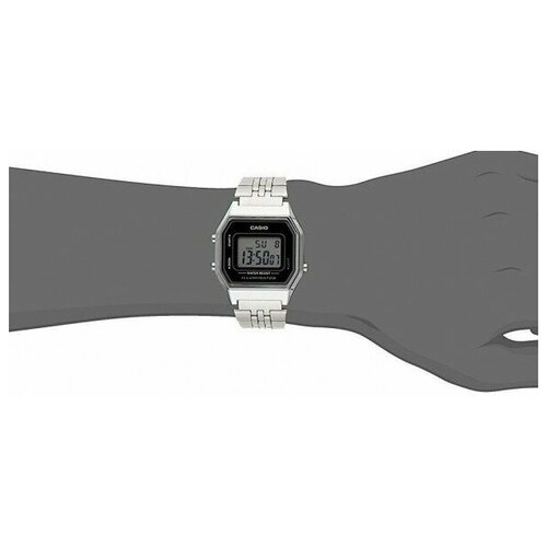 Наручные часы CASIO Vintage 76916, серебряный, черный