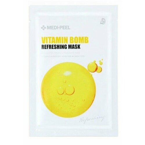 MediPeel~Освежающая тканевая маска с витаминным комплексом~Vitamin Bomb Refreshing Mask