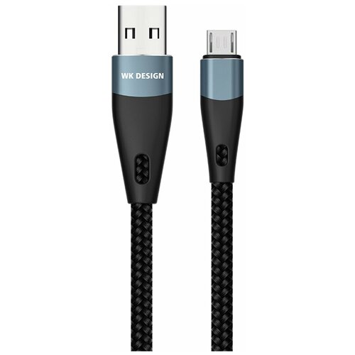 Кабель USB-Micro WK Elephant Black 1m