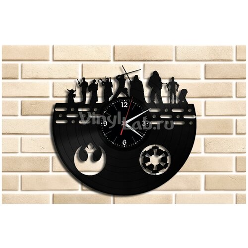 Star Wars — часы из виниловой пластинки (c) VinylLab