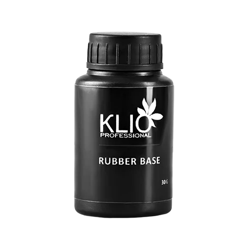 KLIO Professional Базовое покрытие Rubber Base, прозрачный, 30 мл
