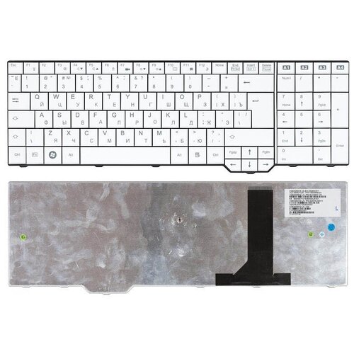 Клавиатура для ноутбука Fujitsu-Siemens V080330AK2 белая