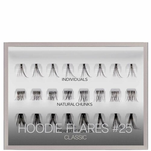 Накладные ресницы HUDA BEAUTY HOODIE FLARES #25 CLASSIC LASHES