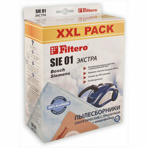 Пылесборник Filtero SIE 01 (8) XXL Pack Экстра
