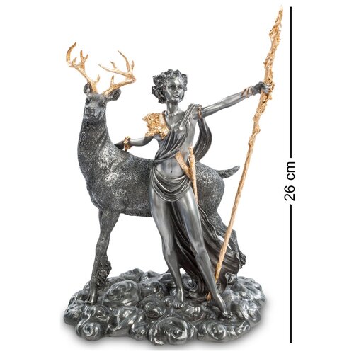 Статуэтка Артемида - Богиня охоты Veronese Размер: 18,5*14*26 см