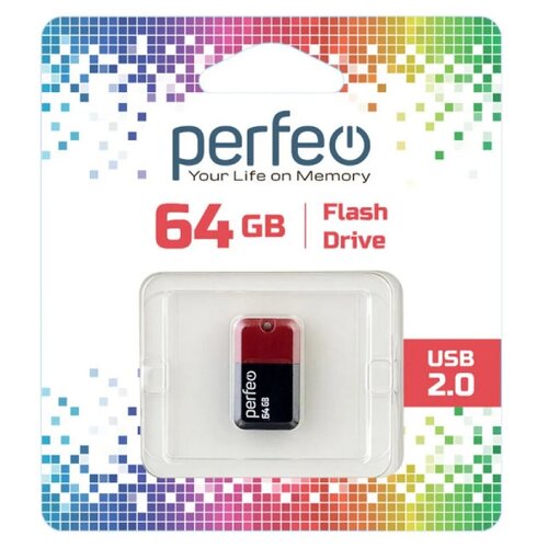 USB флешка Perfeo USB 64GB M04 Red