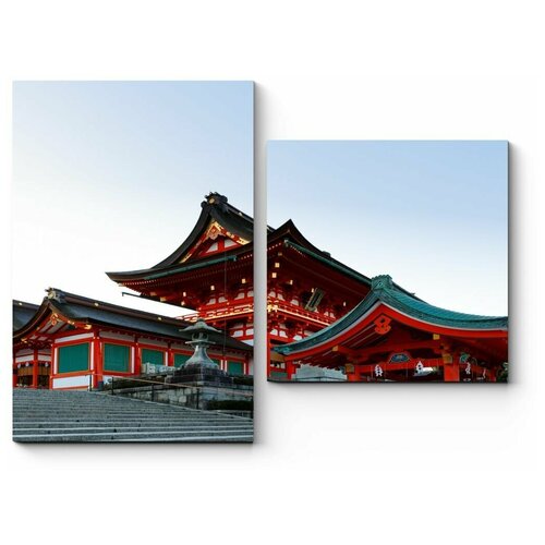 Модульная картина Святилище Фусими Инари, Киото80x60
