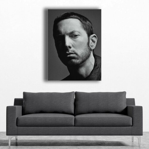Интерьерная картина на холсте / Репер / Eminem 30*40
