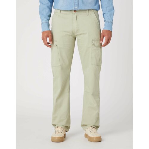 Брюки Wrangler, размер 36/32, зеленый