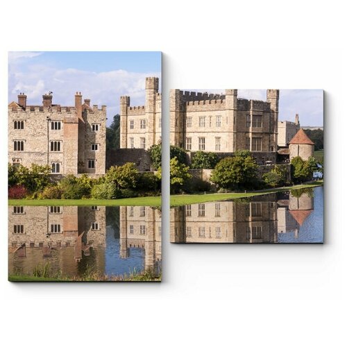 Модульная картина Лидский Замок-Крепость Англии70x53