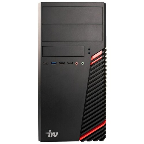 Компьютер iRU Game 520B5SM, AMD Ryzen 5 5600G, DDR4 8ГБ, 250ГБ(SSD), AMD Radeon RX 6500XT - 4096 Мб, Windows 11 Home, черный [1681187]