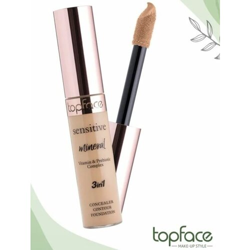 Topface Консилер минеральный Sensitive Mineral 3 in 1 Concealer PT471 , тон 05 medium beige