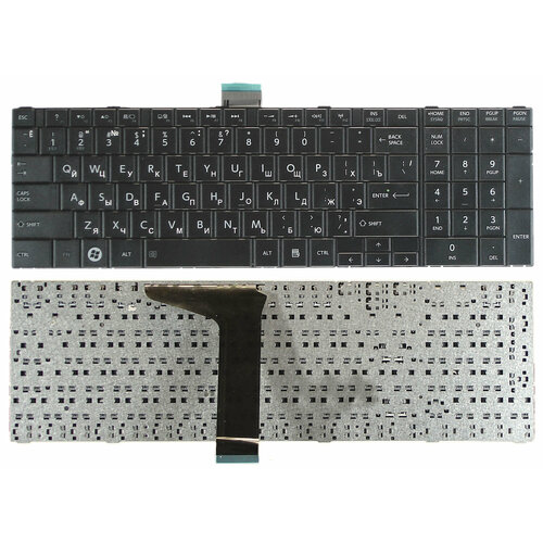 Клавиатура для Toshiba Satellite C855D черная