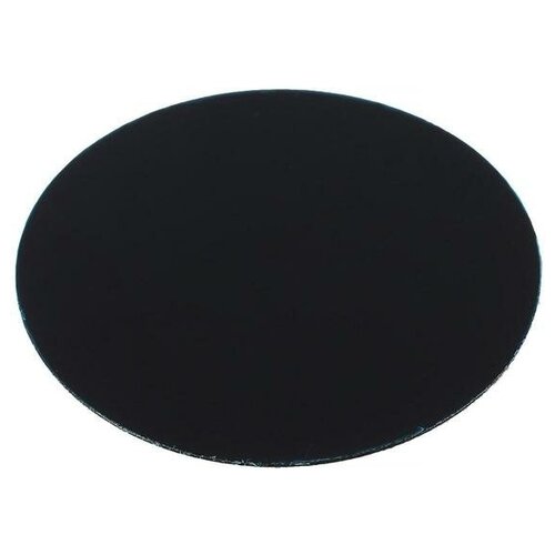 Пластина для магнитных держателей, TORSO, d 4 см, самоклеящаяся, черная