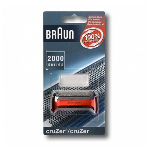 Сетка для бритвы Braun Cruzer3, 20S RED