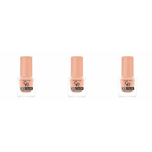 Golden Rose Лак для ногтей Ice Color Nail Lacquer, тон 236, 3 шт.