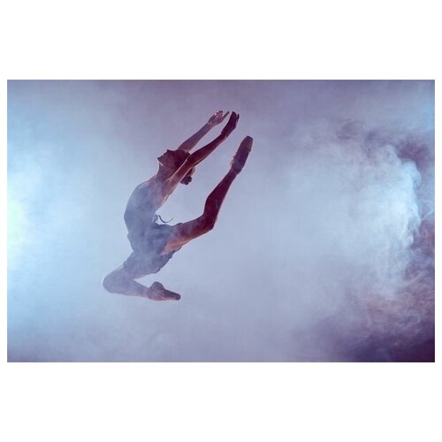 Постер на холсте Балет — балерина — танец №20 76см. x 50см.