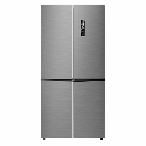 Холодильник трехкамерный Hyundai CM4584F нержавеющая сталь