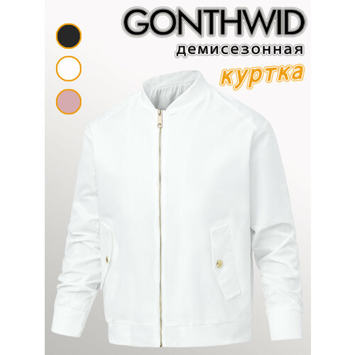 Бомбер GONTHWID, размер S, белый