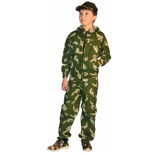 Маскхалат детский камуфляжный костюм березка - УС-косдет122-27 5003 36-38/152-158