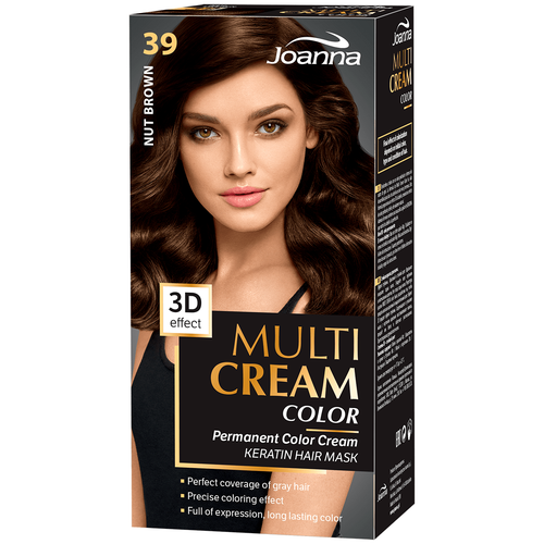 Joanna Multi Cream Color крем-краска для волос, 39 nut brown