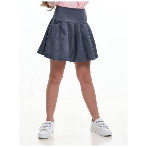Юбка Mini Maxi, размер 146, красный, серый