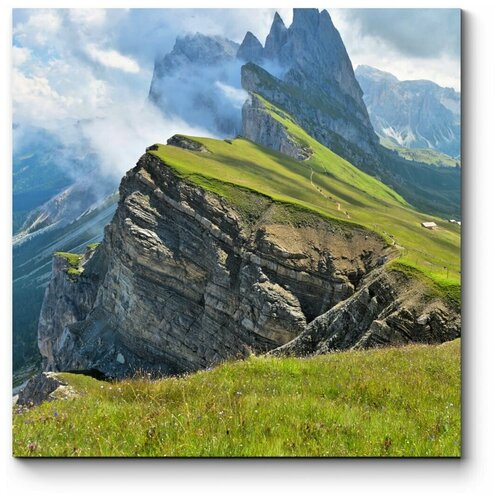 Модульная картина Итальянские Альпы 60x60