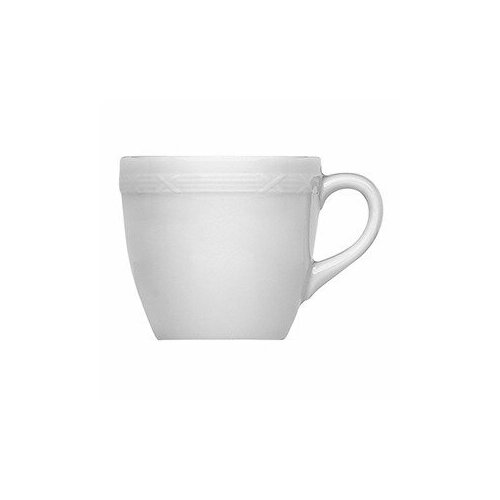 Чашка Bauscher Штутгарт кофейная 100мл, 67х67х56мм, фарфор, белый