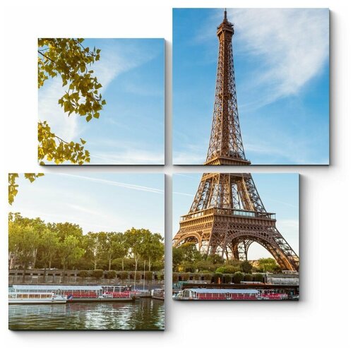 Модульная картина Ах, Париж, Париж 150x150