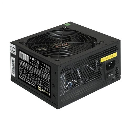 Блок питания 650W ExeGate 650NPXE(+PFC), ATX, PC, black, 12cm fan, 24+(4+4)p, (6+2)p PCI- E, 3*SATA + кабель 220V в комплекте (EX284723RUS)