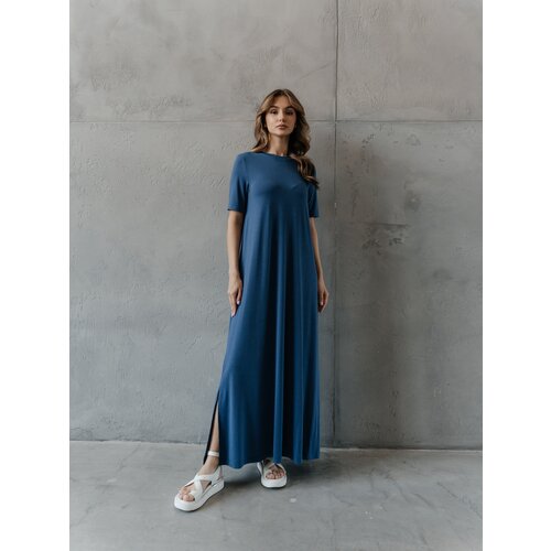 Платье Impresa, размер 42, синий