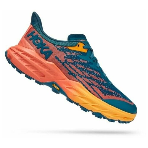 Кроссовки HOKA, полнота B, размер US9B/US7.5/EU41 1/3/JPN26, коралловый, синий