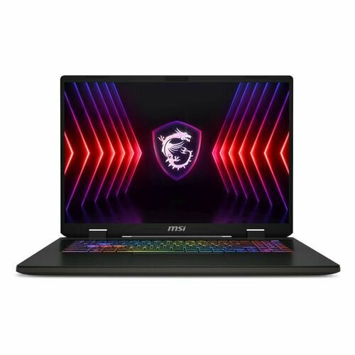 Ноутбук игровой MSI Sword 17 HX B14VGKG-048XRU 9S7-17T214-048, 17", IPS, Intel Core i9 14900HX 2.2ГГц, 24-ядерный, 16ГБ DDR5, 1ТБ SSD, NVIDIA GeForce RTX 4070 для ноутбуков - 8 ГБ, без операционной системы, серый космос