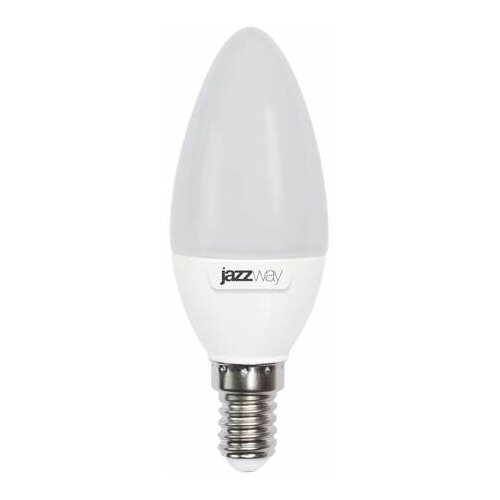 Лампа светодиодная PLED-SP C37 7Вт свеча 5000К холод. бел. E14 560лм 230В JazzWay 1027832-2 (20шт.)
