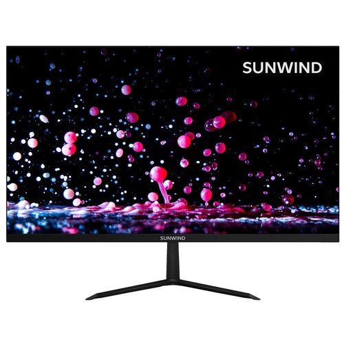 21.5" Монитор Sunwind SUN-M22BA101, 1920x1080, 75 Гц, *VA, черный