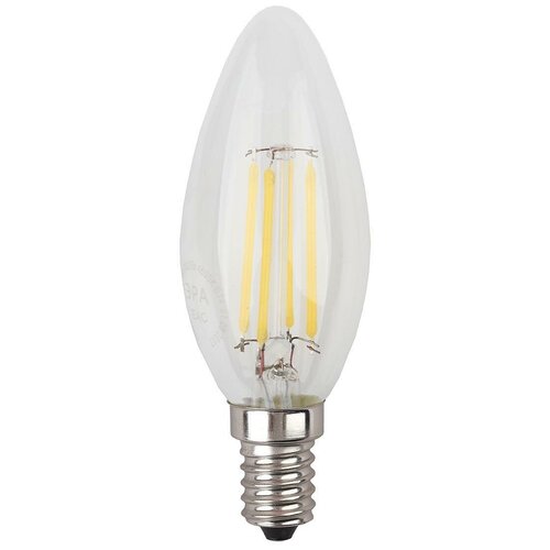 Лампа светодиодная филаментная F-LED B35-11W-840-E14 11Вт B35 свеча 4000К нейтр. бел. E14 Эра Б0046987