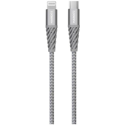 MFI кабель HARDIZ USB-C to Lightning (C94) PD Cable: Lifeproof Series 1.2 meter Серый