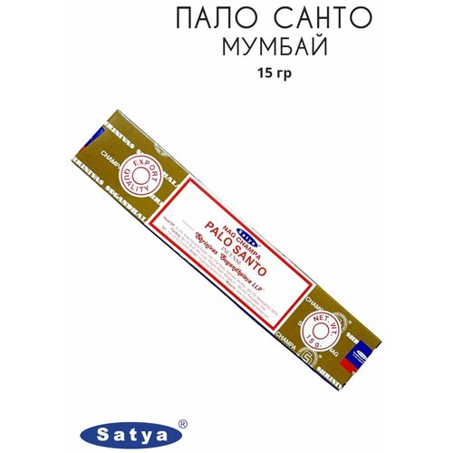 Satya Пало Санто Мумбай - 15 гр, ароматические благовония, палочки, Palo Santo Mumbai - Сатия, Сатья