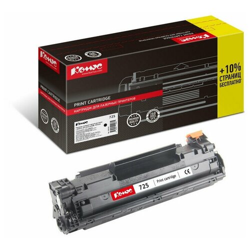 Картридж лазерный Комус Cartridge 725 черный, для CanonLBP6000/6000B