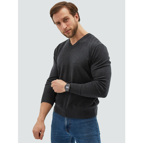 Пуловер размер L, серый