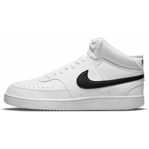 Кеды NIKE M Court Vision Mid Next Nature, размер 9,5 US, белый, черный