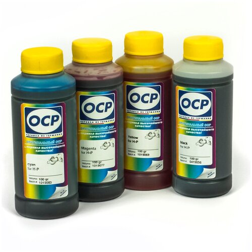 Чернила (краска) OCP для картриджей HP: 931, 932, 950, 951 100x4